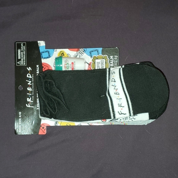 Warner Bros. | Accessories | Nwt Friends Socks Lip Balm | Poshmark